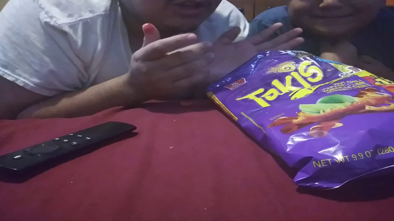 Takis funny challenge - YouTube