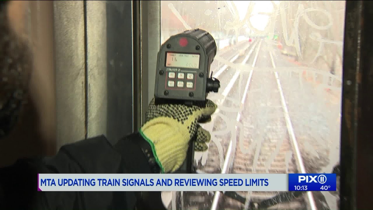 MTA updating train signals and reviewing speed limits - YouTube