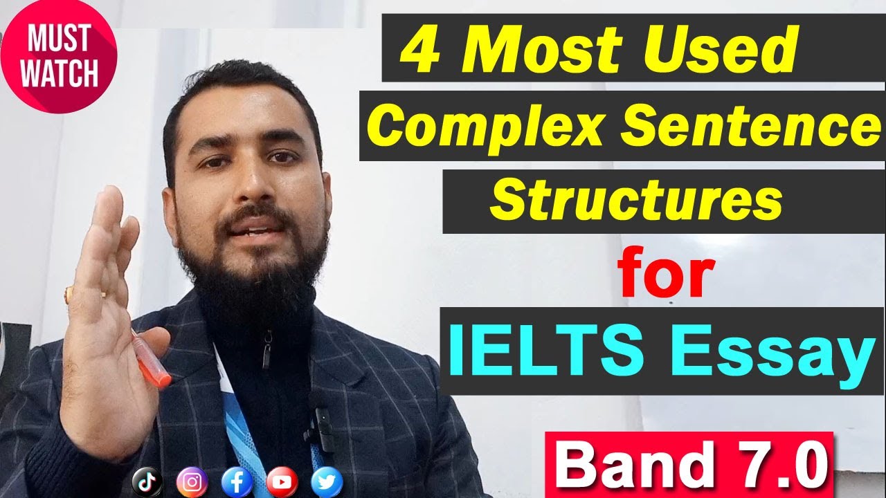 Complex Sentence Structures in IELTS Writing Task 2 I Must Used I # ...