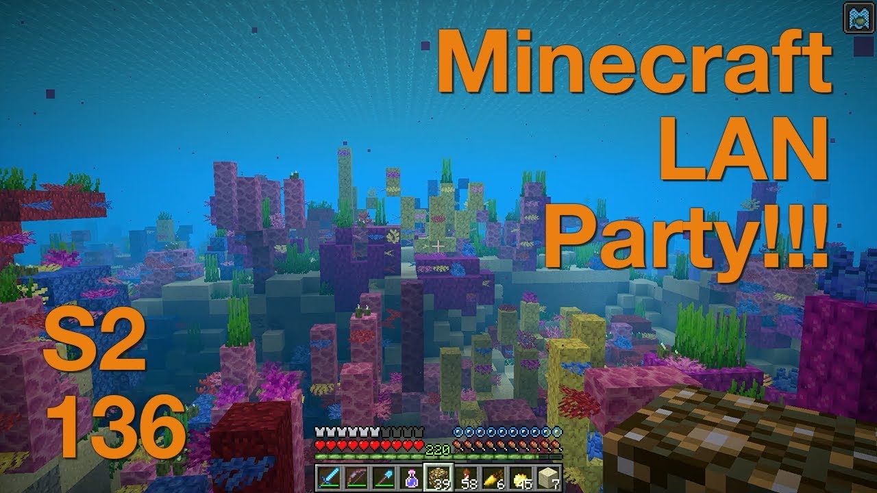 Minecraft LAN Party! 2 Ep. 136 - 1.13.1 Update! (Exploration Part 1) - YouTube
