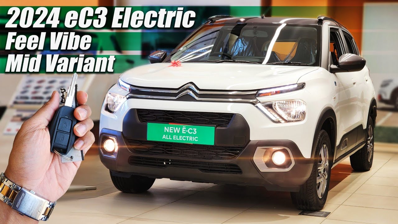 2024 Citroen eC3 Electric Mid Variant, On Road Price List, Range ...