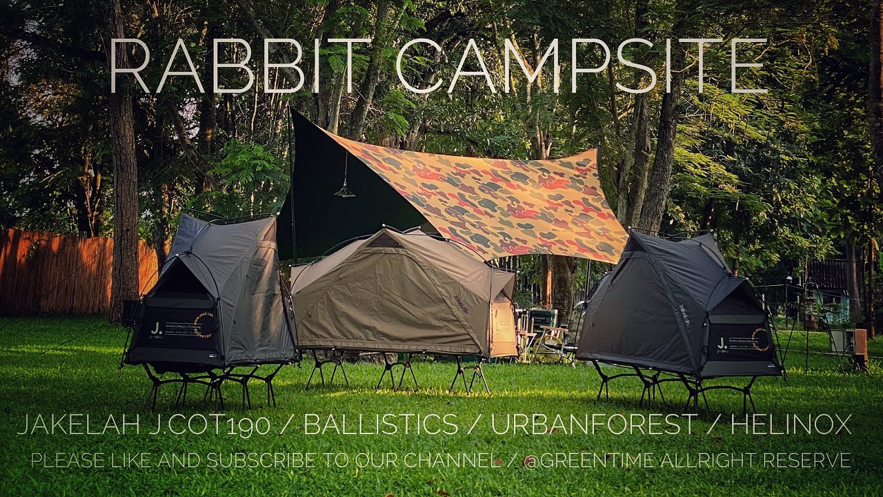 GoOut Ep18 : หมู่บ้าน J.cot190 / Bonfire Party / rabbit camsite / asmr ...