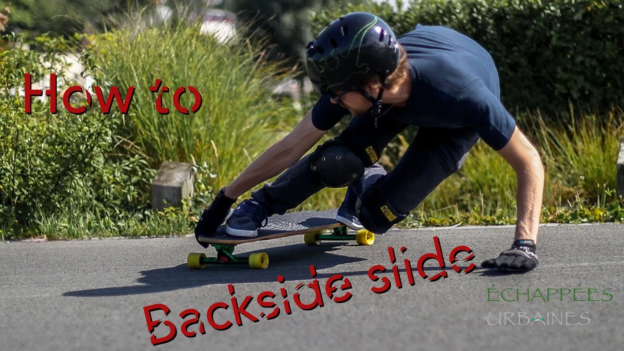 Comment faire un BACKSIDE SLIDE de l'ESPACE - [Freeride trick tips ...