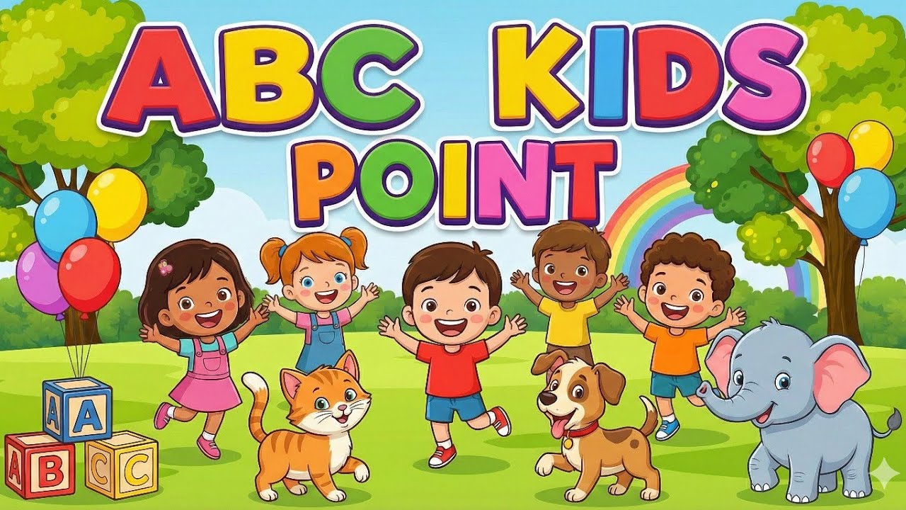 ABC Kids Point – A to Z सीखो | Kids Learning Videos | Nursery Rhymes ...