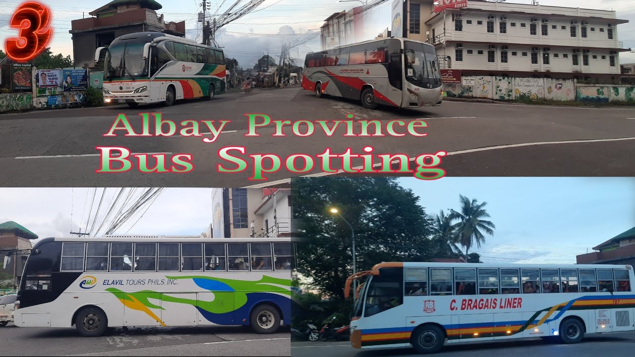 Bicol Bus Spotting|Location Daraga Albay - YouTube