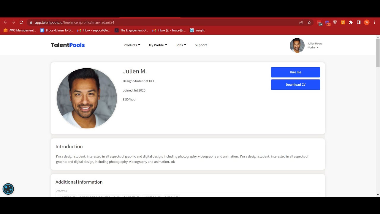 Freelancer unique profile URL - YouTube