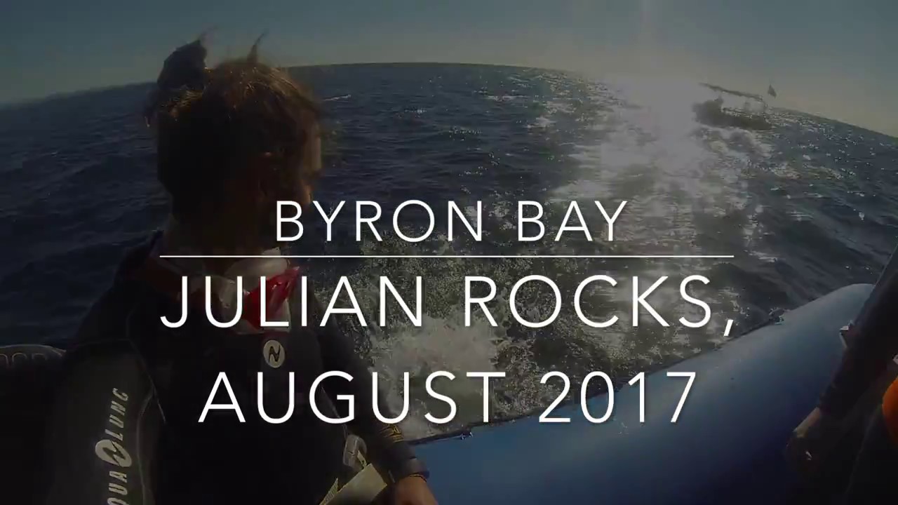 DIVING BYRON BAY - Julian Rocks Marine Reserve - SHARKS! - YouTube