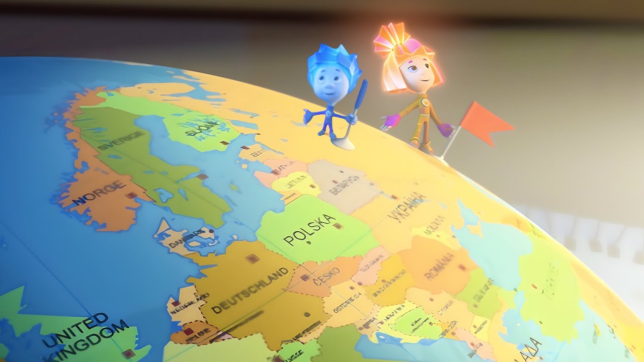 Nolik and Simka Explore the World! 🌍 | The Fixies - YouTube