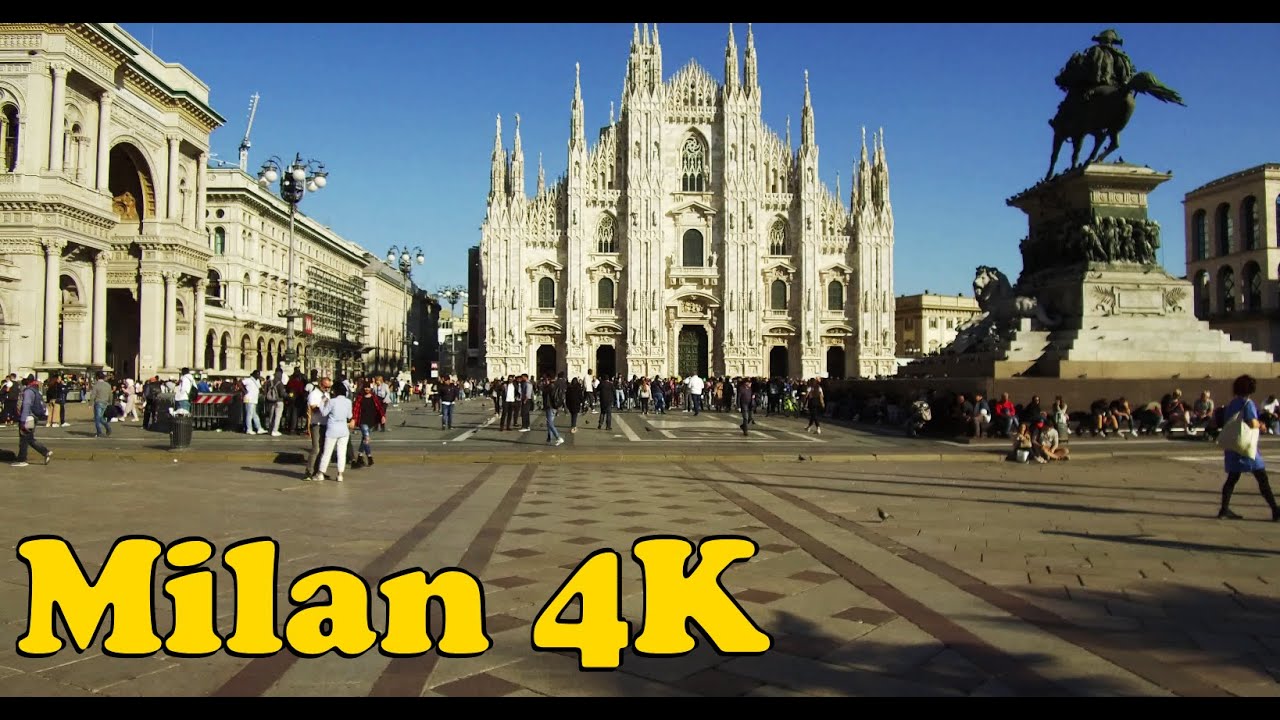 Walk around Milan Italy. [4K] - YouTube