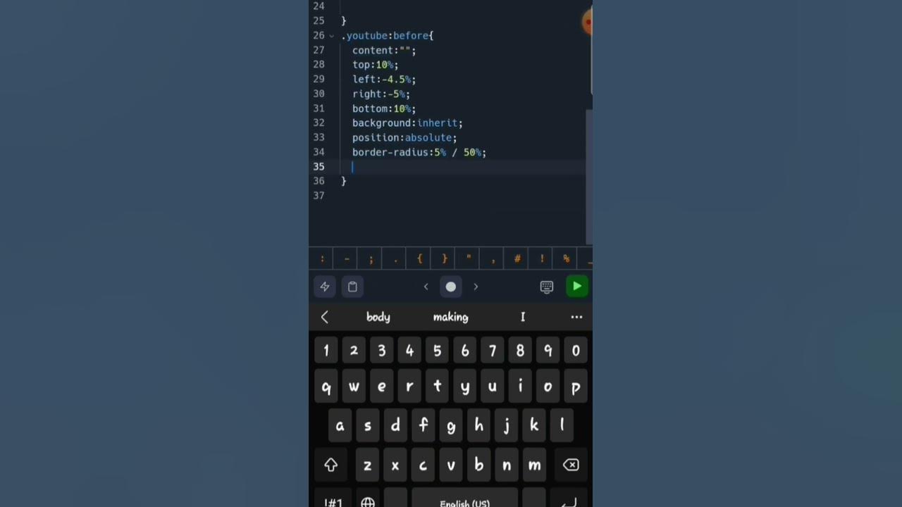 Making Youtube Logo Coding Codingworld Html Programming Youtubeshorts Foryou Shorts Youtube