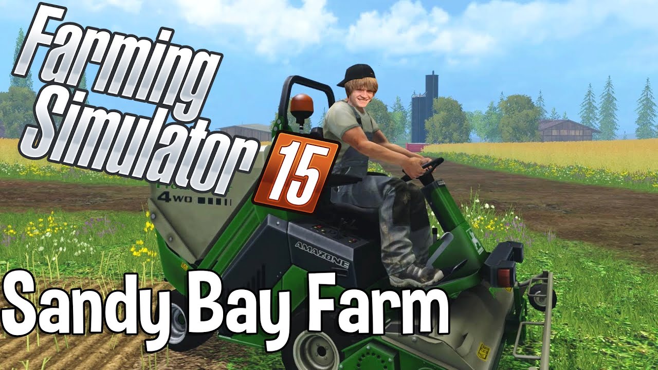 Let's Play Sandy Bay Farm - Part 5 - Bring in the silage - YouTube