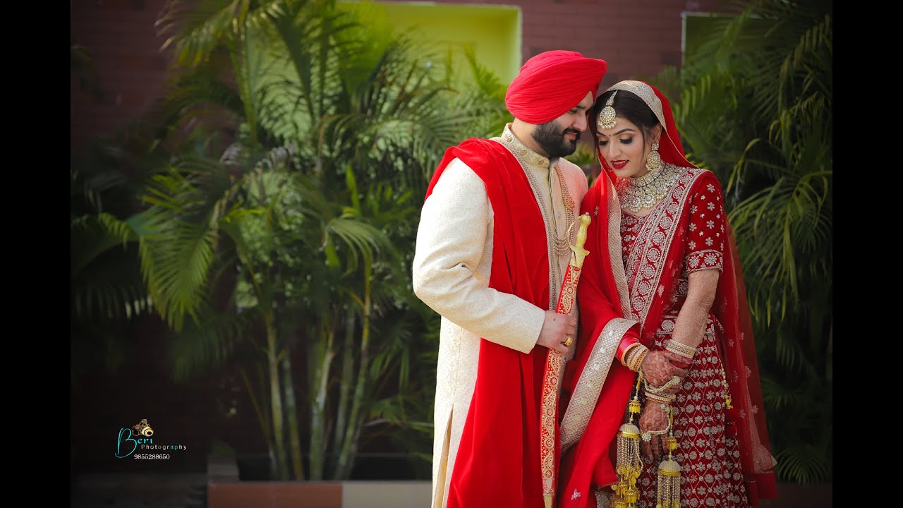WEDDING HIGHLIGHTS l AMAR VIR KAUR & AMNINDER SINGH l BERI PHOTOGRAPHY ...