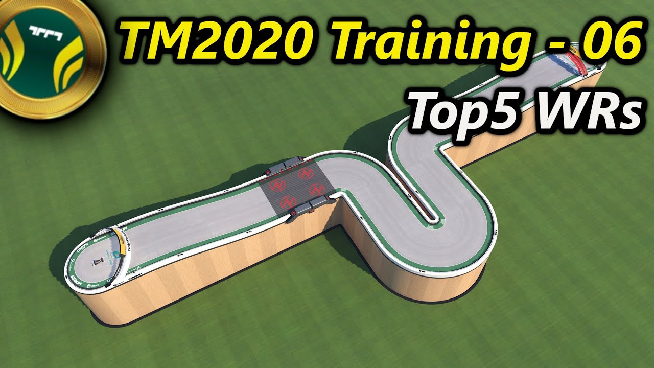 Trackmania | Training - 06 Top 5 WRs | Official Training Campaign | WR ...