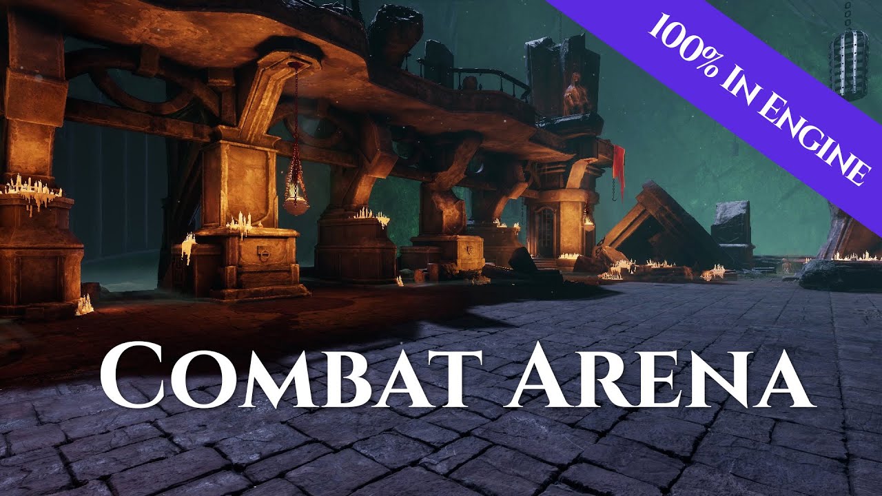 January Combat Arena Build Progress - Sneak Peek - YouTube