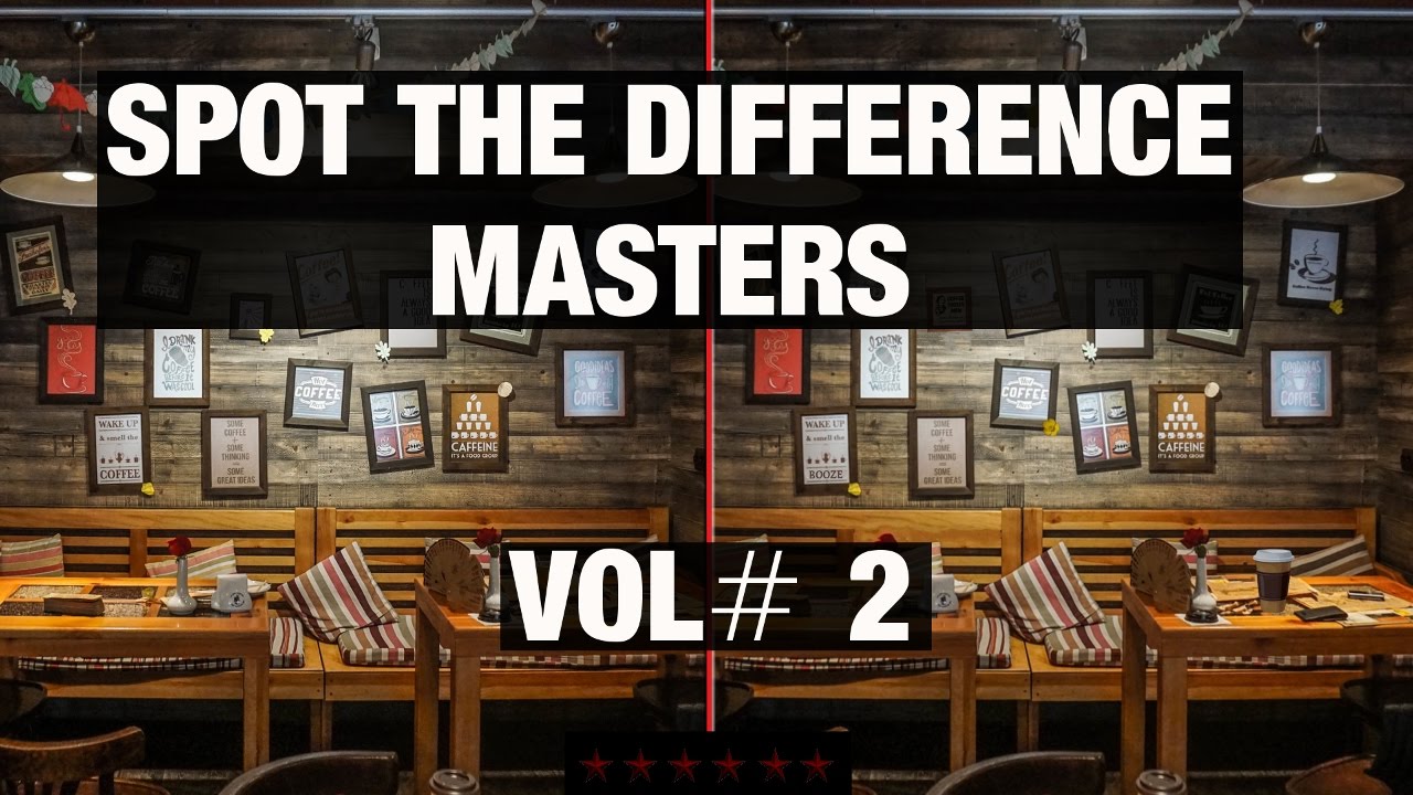 Spot The Difference Games ADVANCED Skills Volume 2 - YouTube
