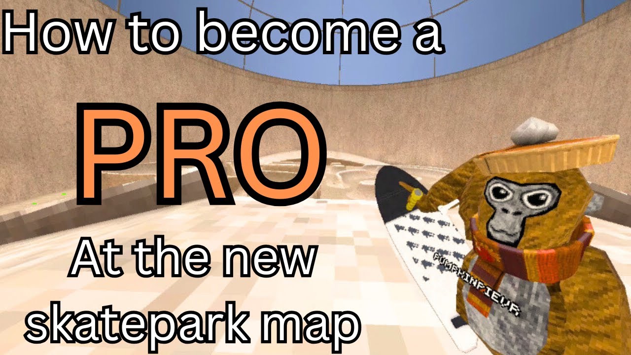 How to become a *PRO* at the new skatepark map!🛹 #gtag #gorillatag ...