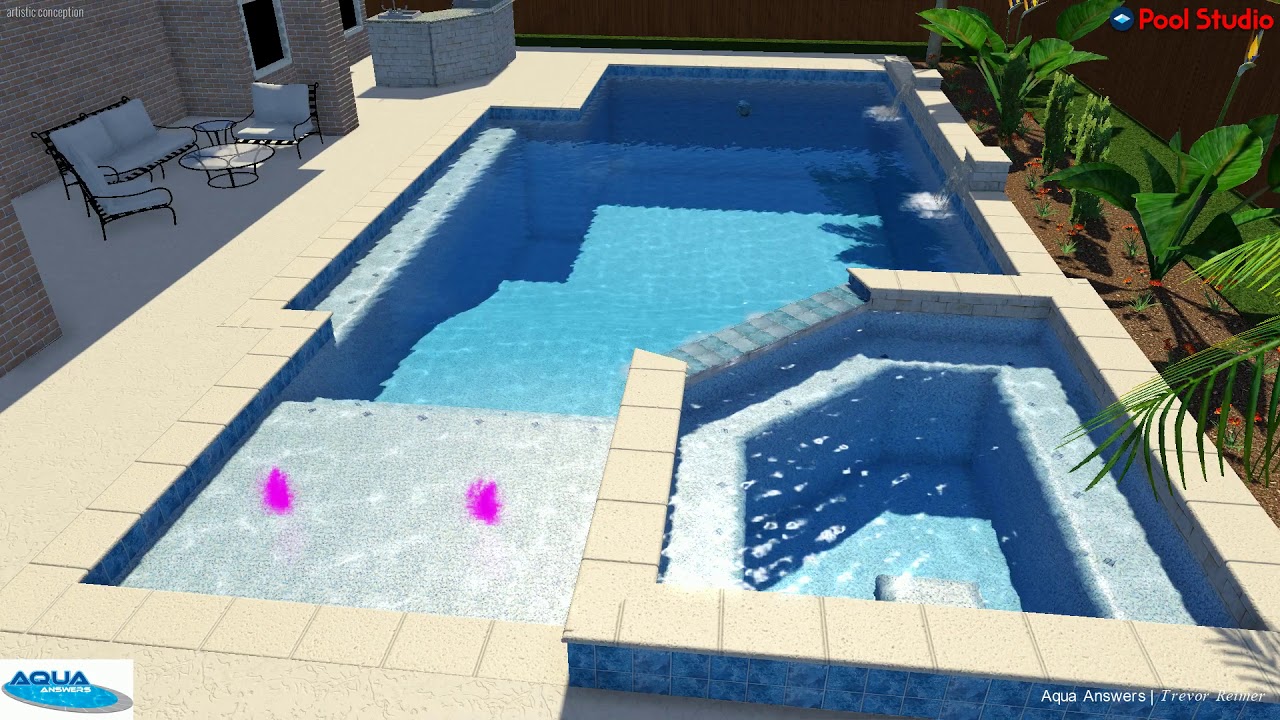 Pool Studio - 3D Swimming Pool Design Software - YouTube