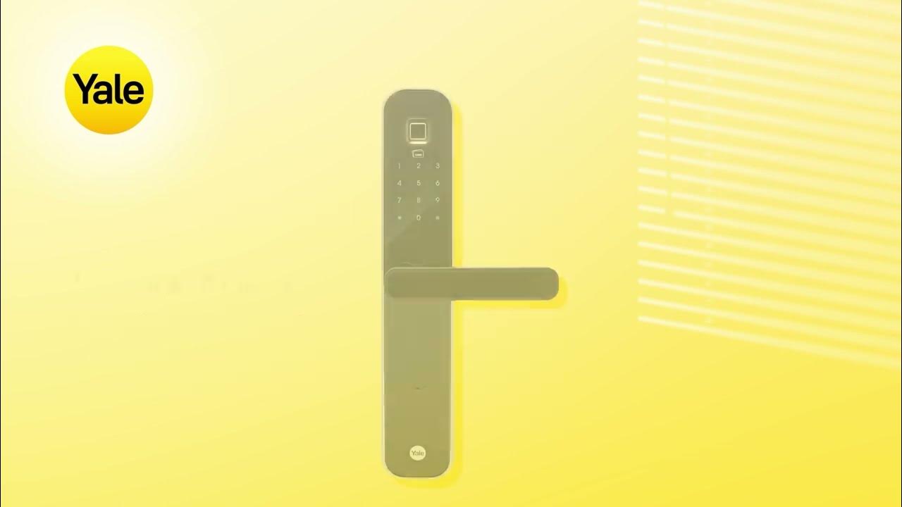 How to program the Yale 7220 digital door lock - YouTube