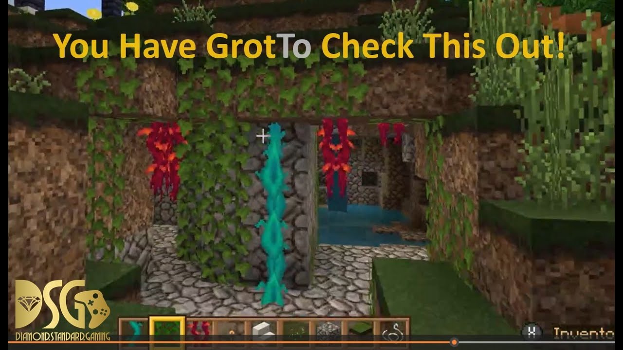 Minecraft, But I Build The Best Grotto | Building A Minecraft Village ...