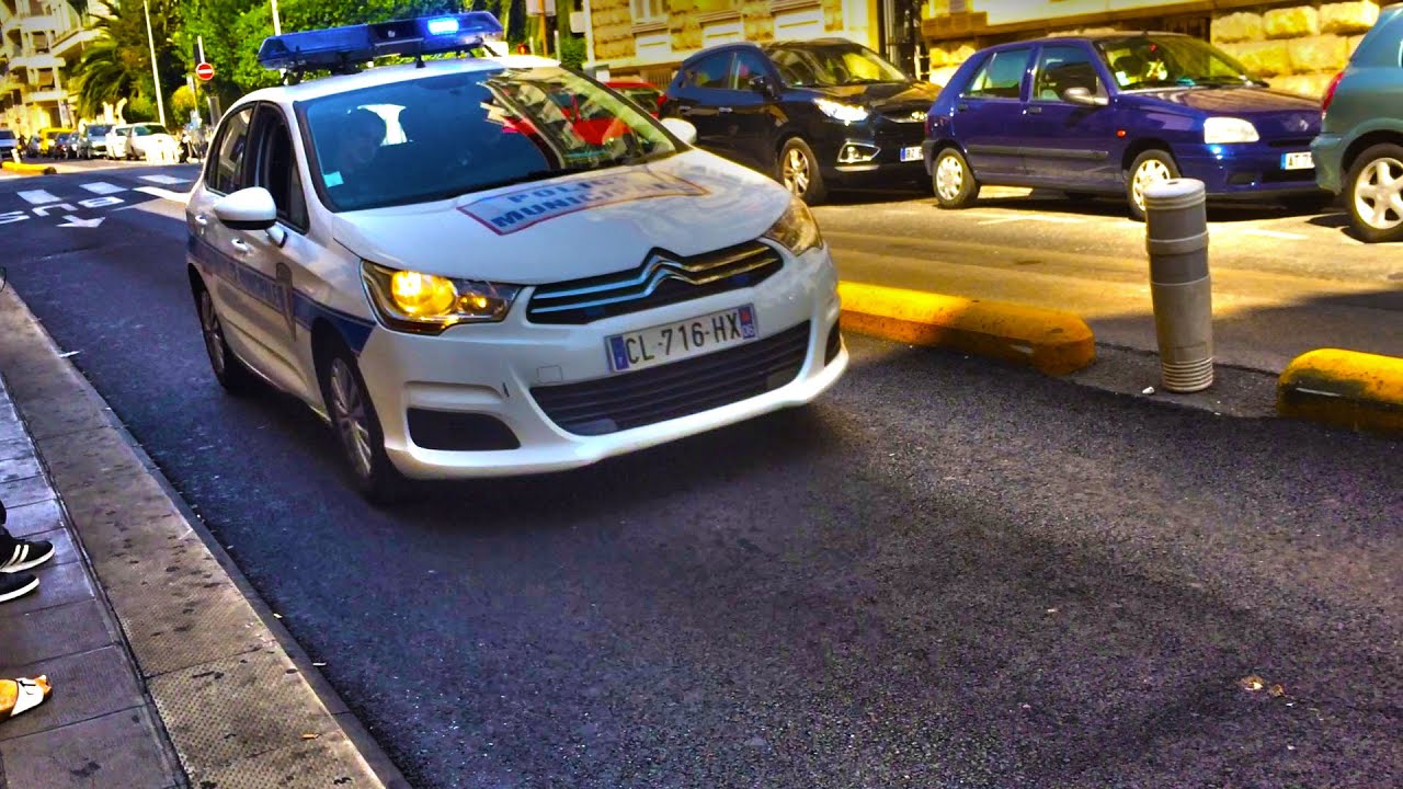French local police responding // Police Municipale en intervention ...