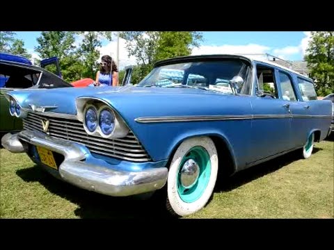 RARE '58 PLYMOUTH SUBURBAN STATION WAGON - YouTube