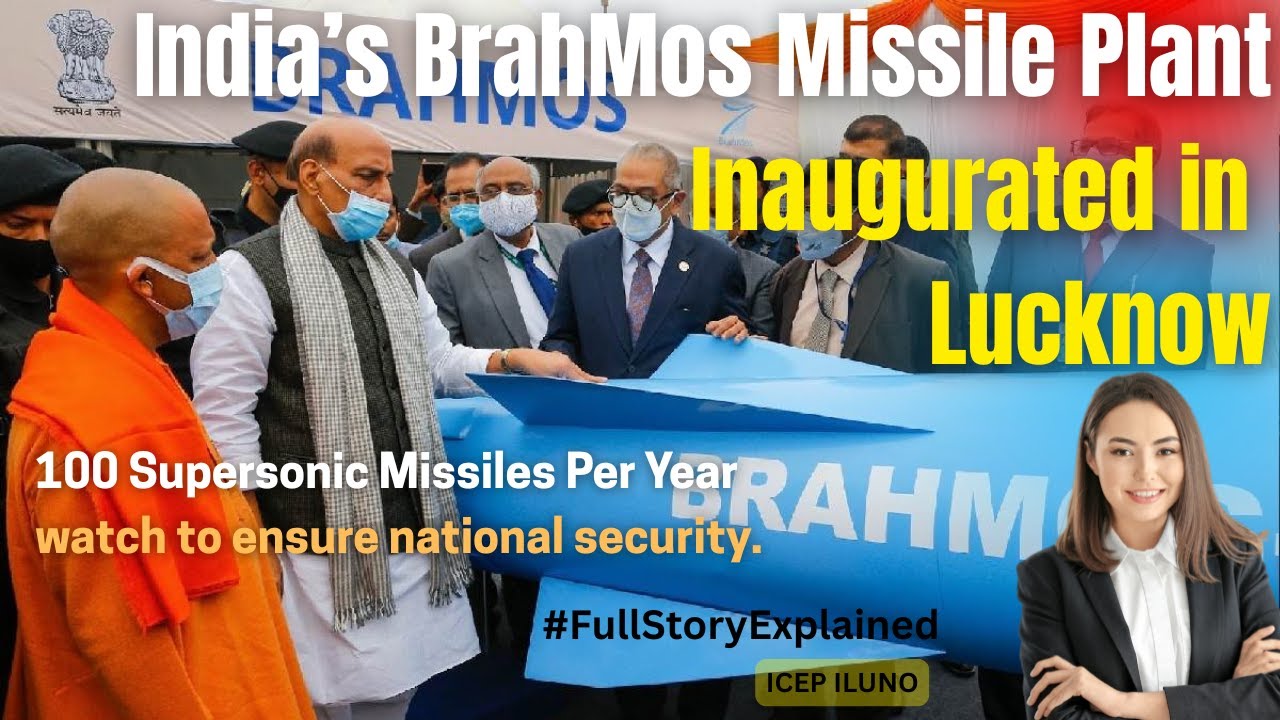 India’s BrahMos Missile Plant Inaugurated in Lucknow | 100 Supersonic ...