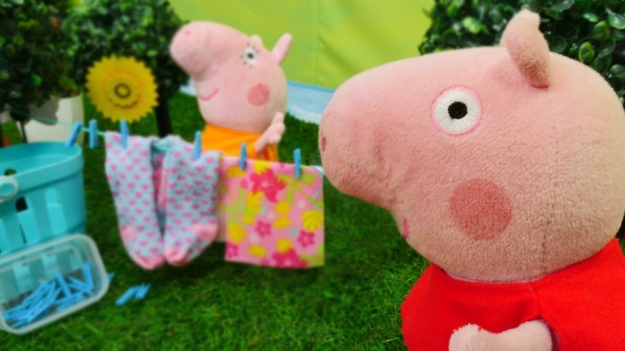 Spielspaß mit Peppa Wutz - Ein aufregender Tag mit Familie Wutz - YouTube