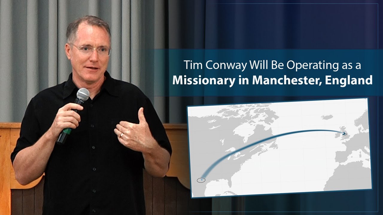 Tim Conway Will Be Operating as a Missionary in Manchester, England ...