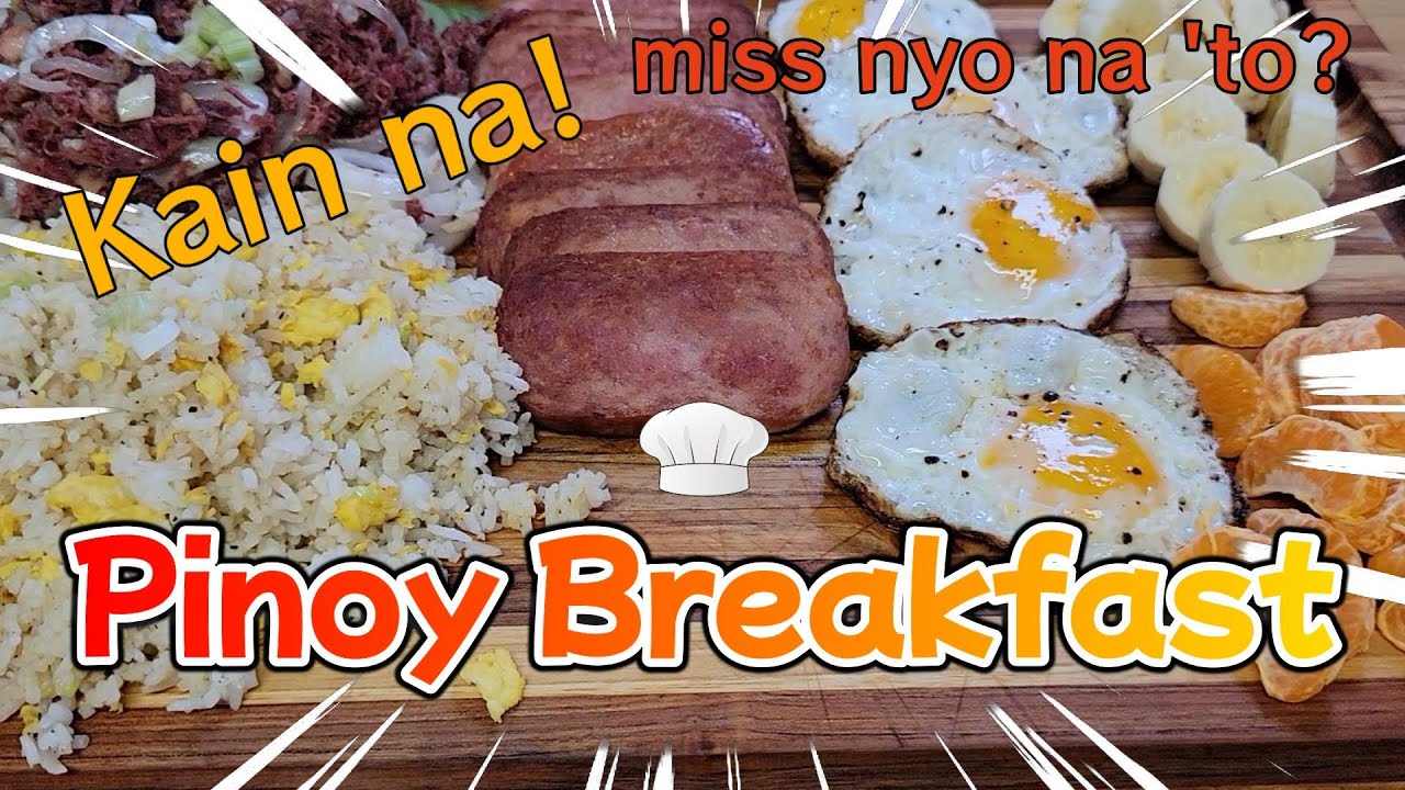 Ultimate Pinoy Breakfast Favorites: Taste of Home 🇵🇭 | Filipino Food ...
