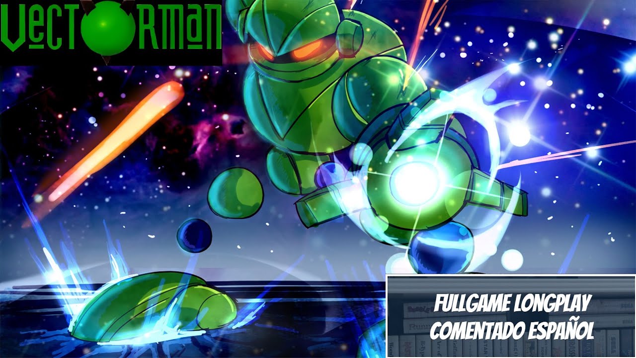 Vectorman (1995) Sega Megadrive genesis [LONGPLAY COMENTADO ESPAÑOL] 60fps FULLGAME - YouTube