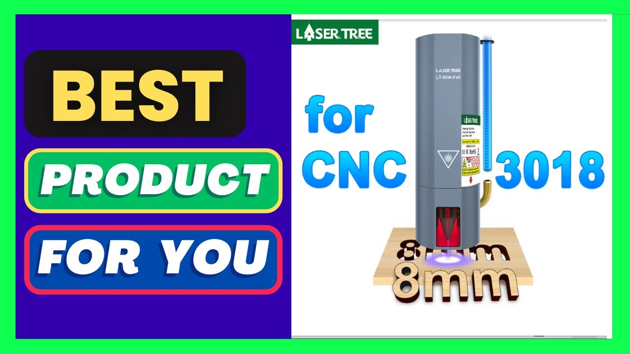 LASER TREE 80W-F45 Professional 10W - YouTube