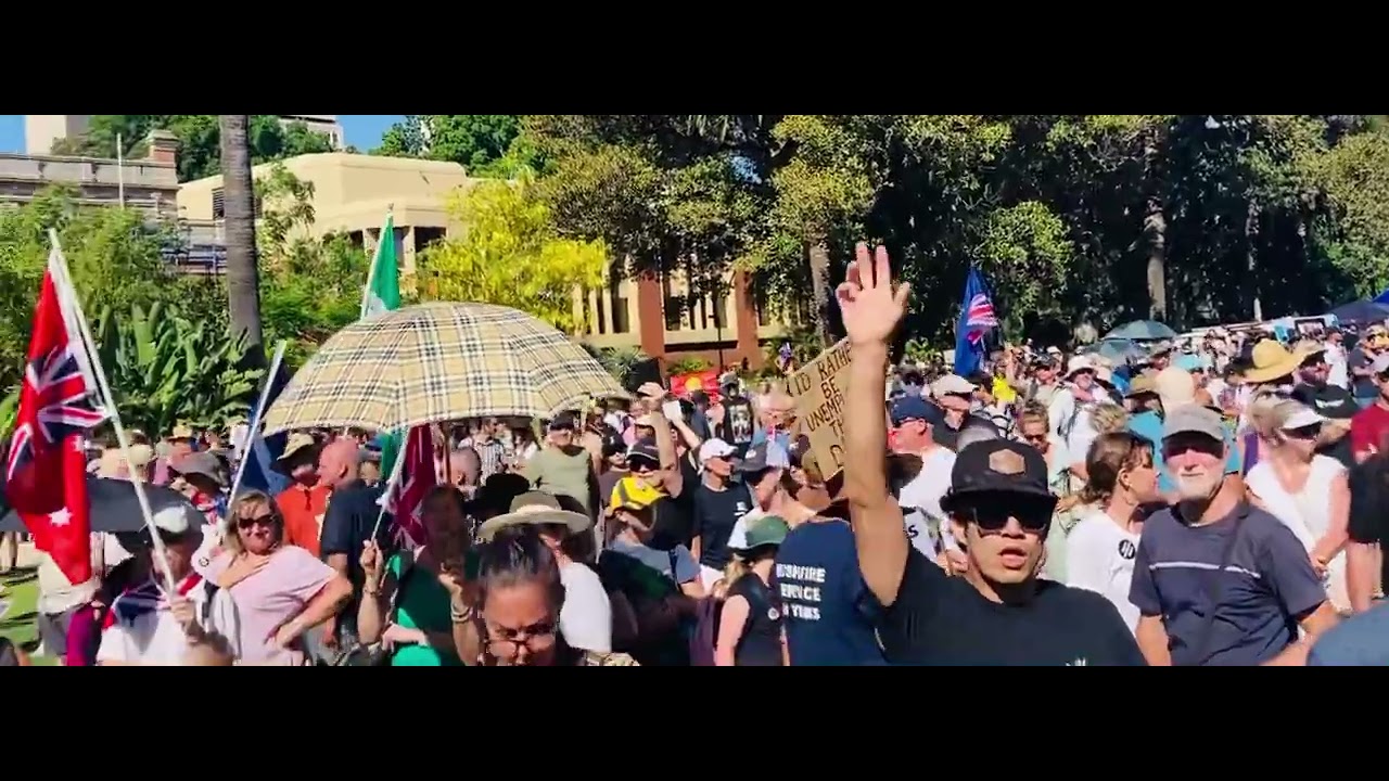 Perth Australia Freedom Rally Demonstration 15.01.2022 - YouTube