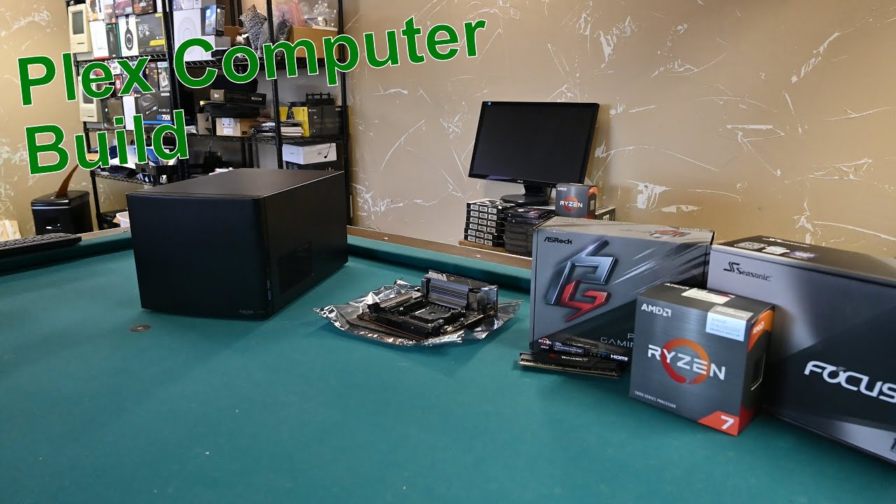 Plex Computer Build - YouTube