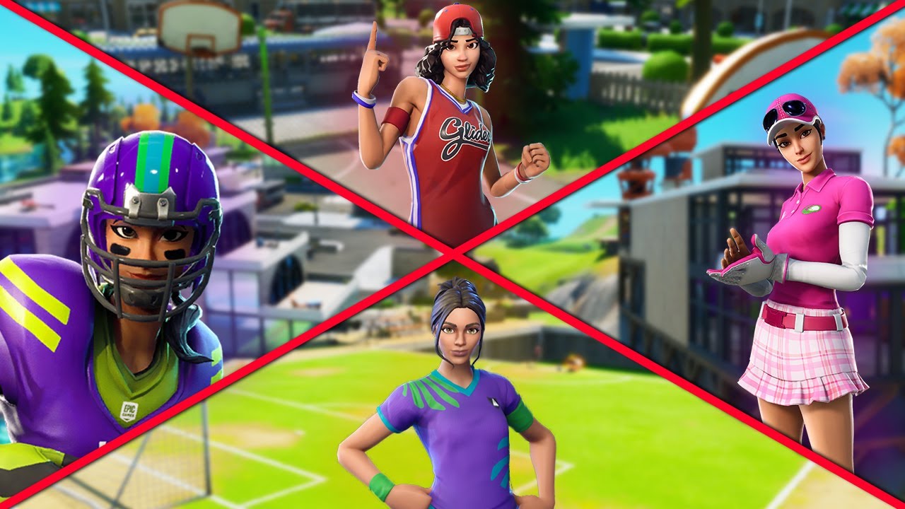 SPORTOVNÍ CHALLENGE VE FORTNITE 🏆 - YouTube