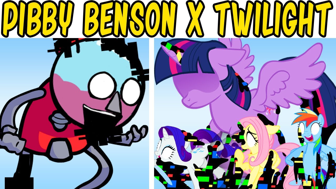 FNF Pibby Twilight Monster x NEW Pibby Benson Corrupted (Come Learn ...