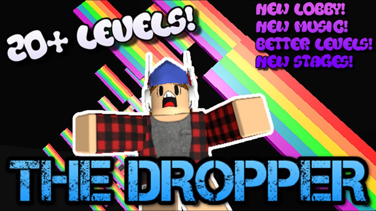 50 niveaux droper Roblox Incroyable ( The Dropper ) - YouTube