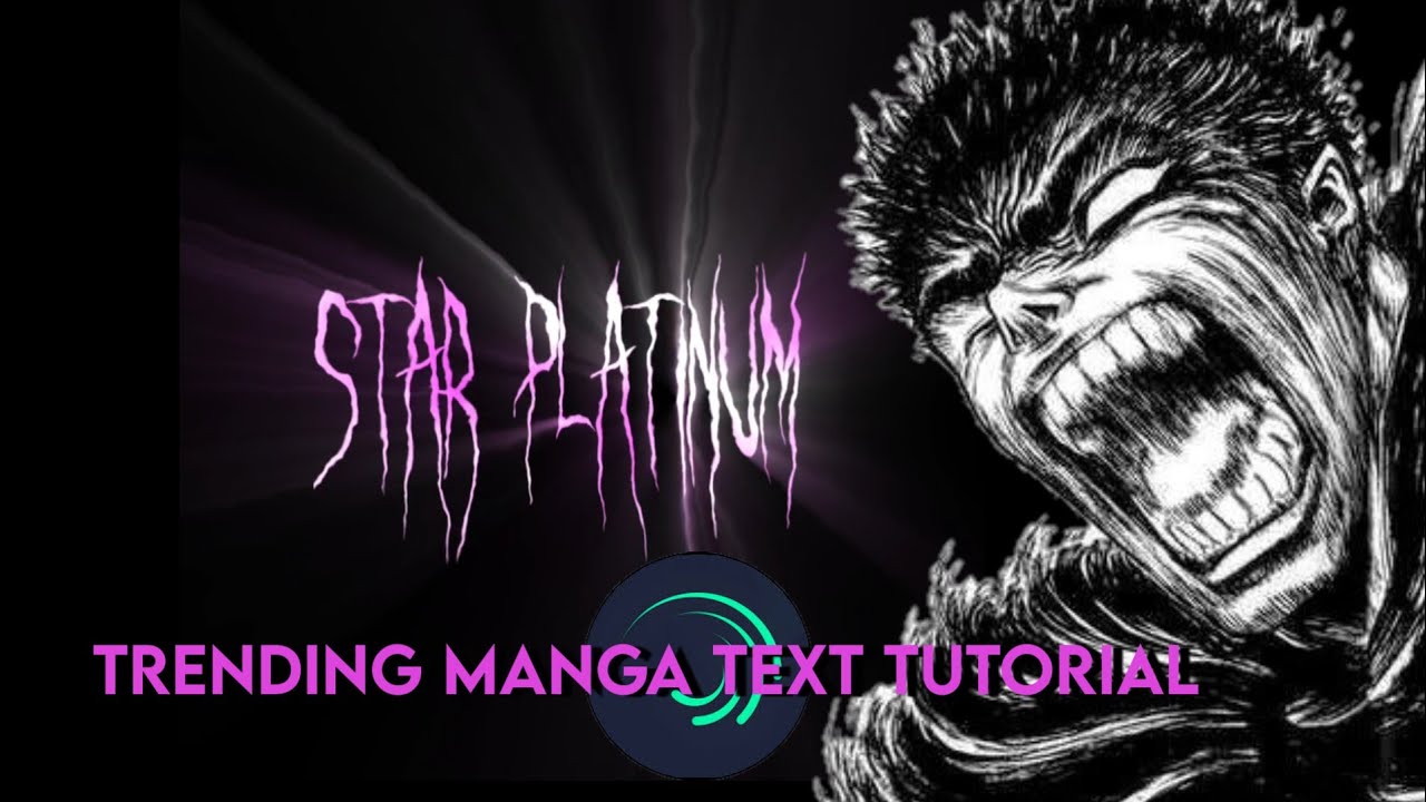 Trending Manga text animation tutorial | Alight motion (+Preset?) - YouTube