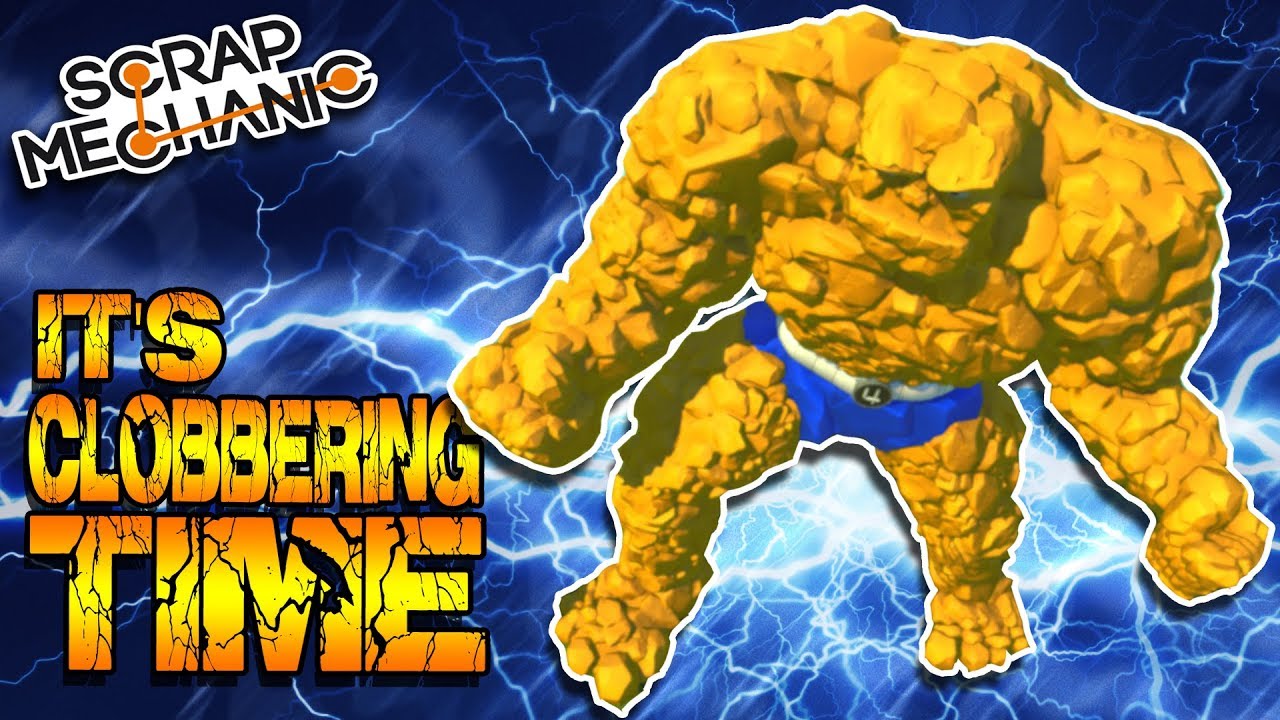 It's Clobbering Time - Scrap Mechanic EPIC tile build Pt 2 - YouTube