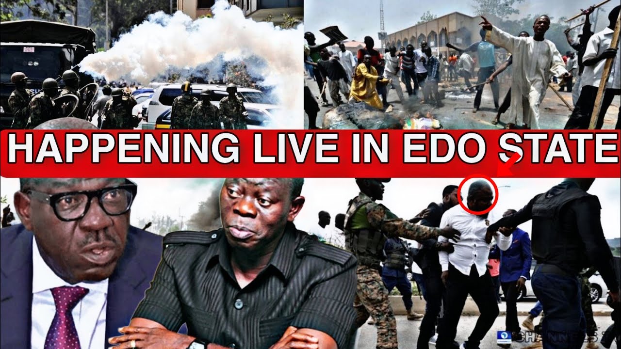 BREAKING NEWS ~ SÈŔÌOUS TEÑSION SÈŔÌØÙŚLY HAPPENING LIVE IN EDO STATE ...
