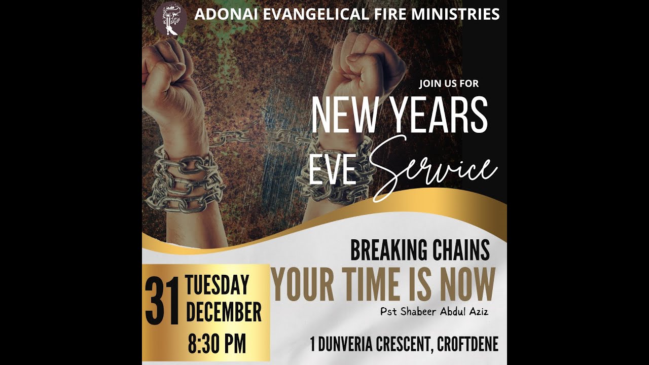 AEFM NYE Service - 31 December 2024 - YouTube