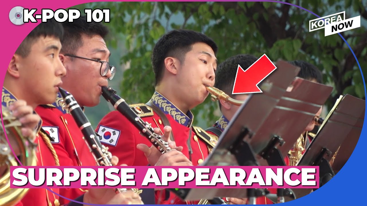 RM plays saxophone for 20 minutes during at tomato festival - YouTube