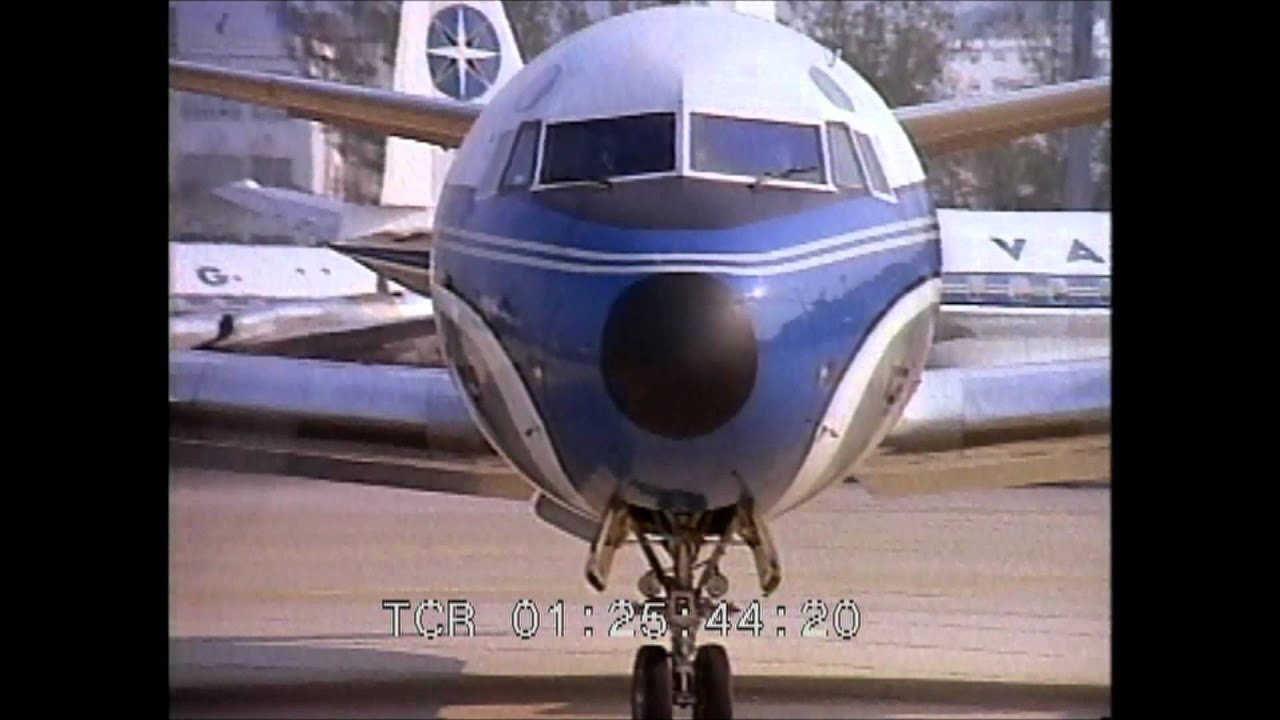 A despedida do Electra II da Varig - YouTube
