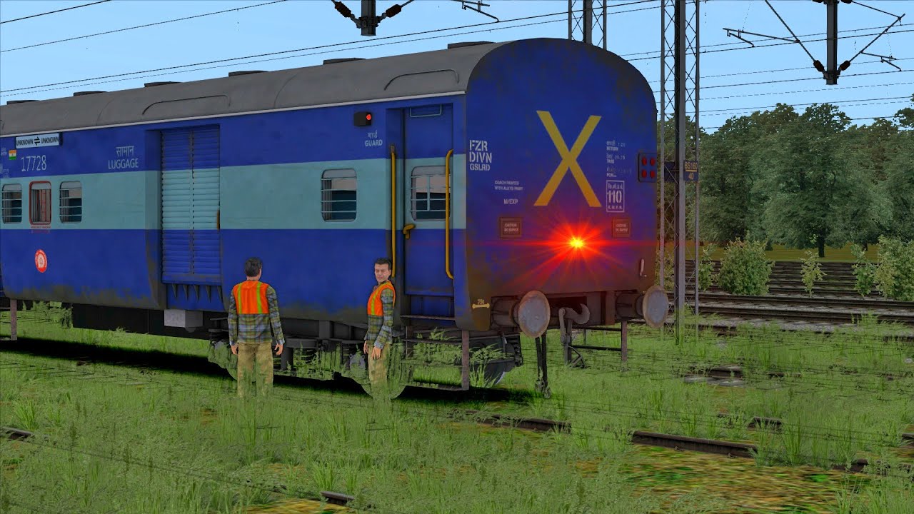 Indian Railways Train Simulator - PC Gameplay [FHD] WDG4 RESCUE TRAIN ...