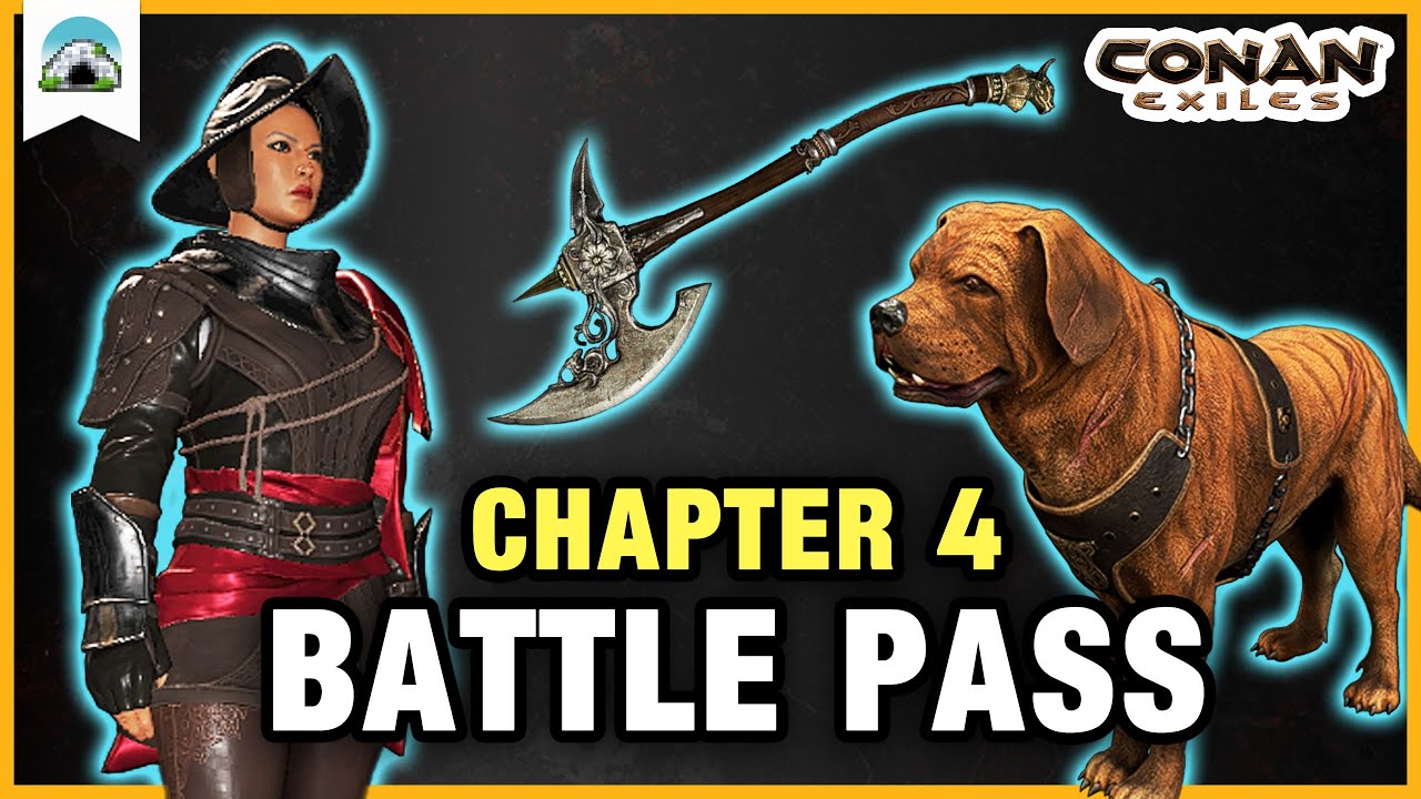 First Look at the new BATTLE PASS - Age of War Chapter 4 | Conan Exiles ...