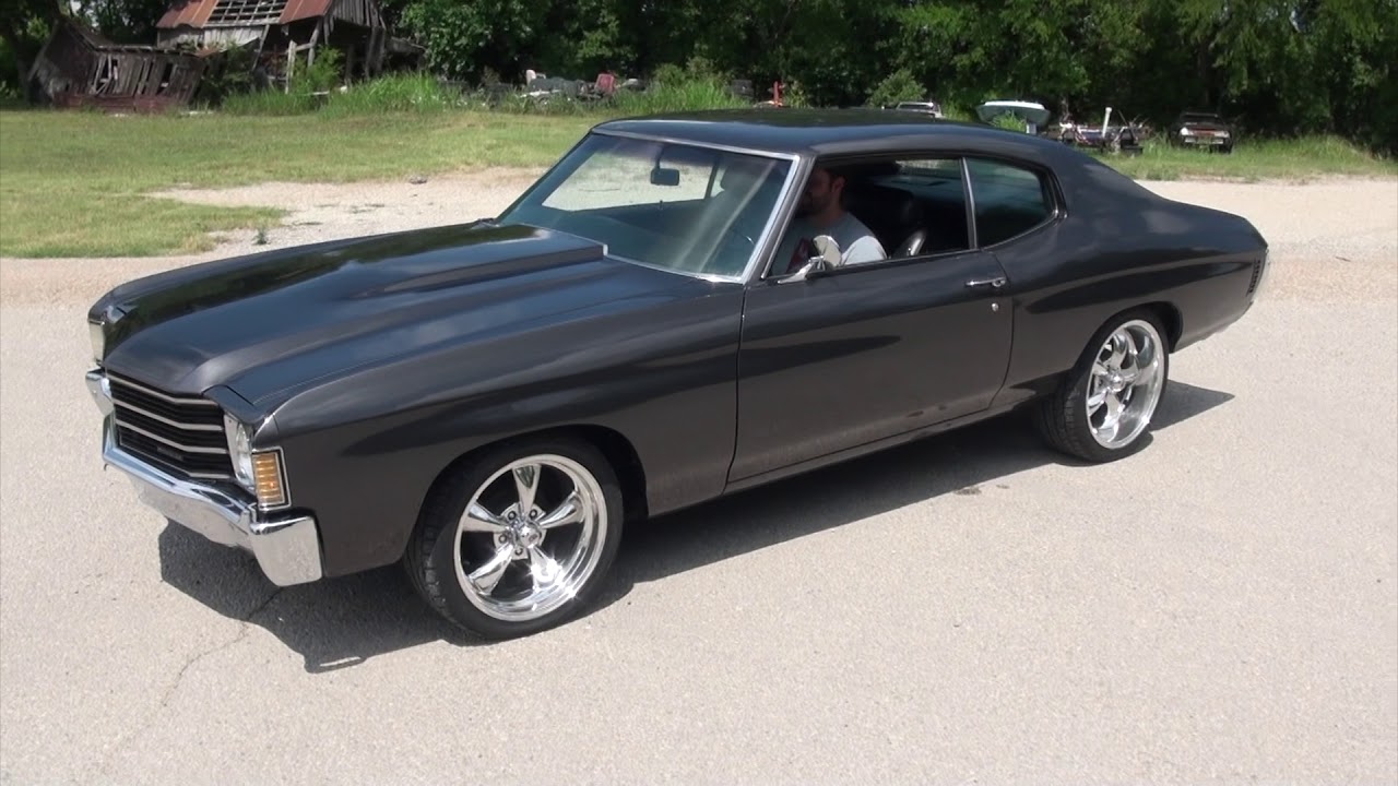 1972 Chevelle 350 auto 2787 Atlas Muscle Cars - YouTube