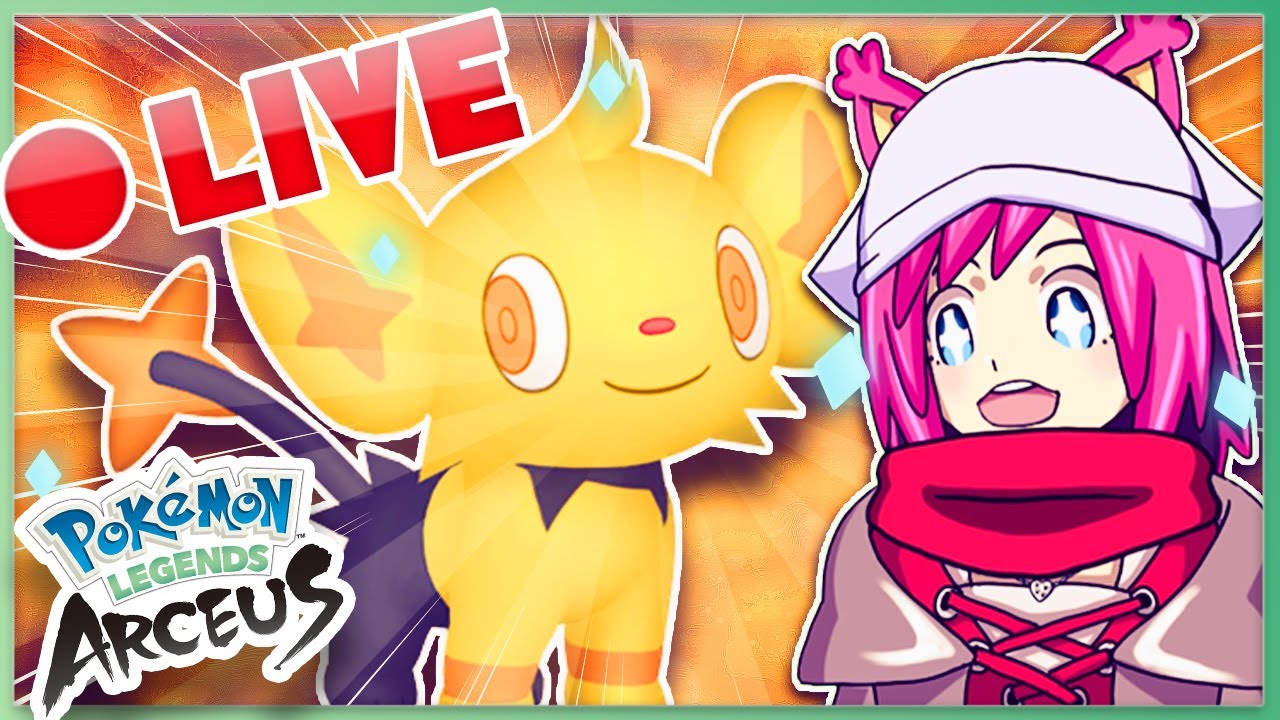 SHINY HUNTING SHINX ! POKEMON LEGENDS ARCEUS! livestream! - YouTube