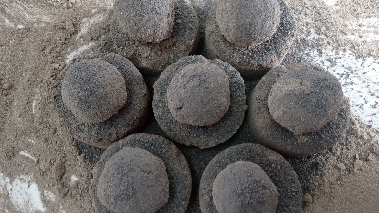 ASMR: SUPER CRISPY 🤤 CRUNCHY SMOKEY DUSTY MUD BALLS SHAPES/CRUMBLING ...