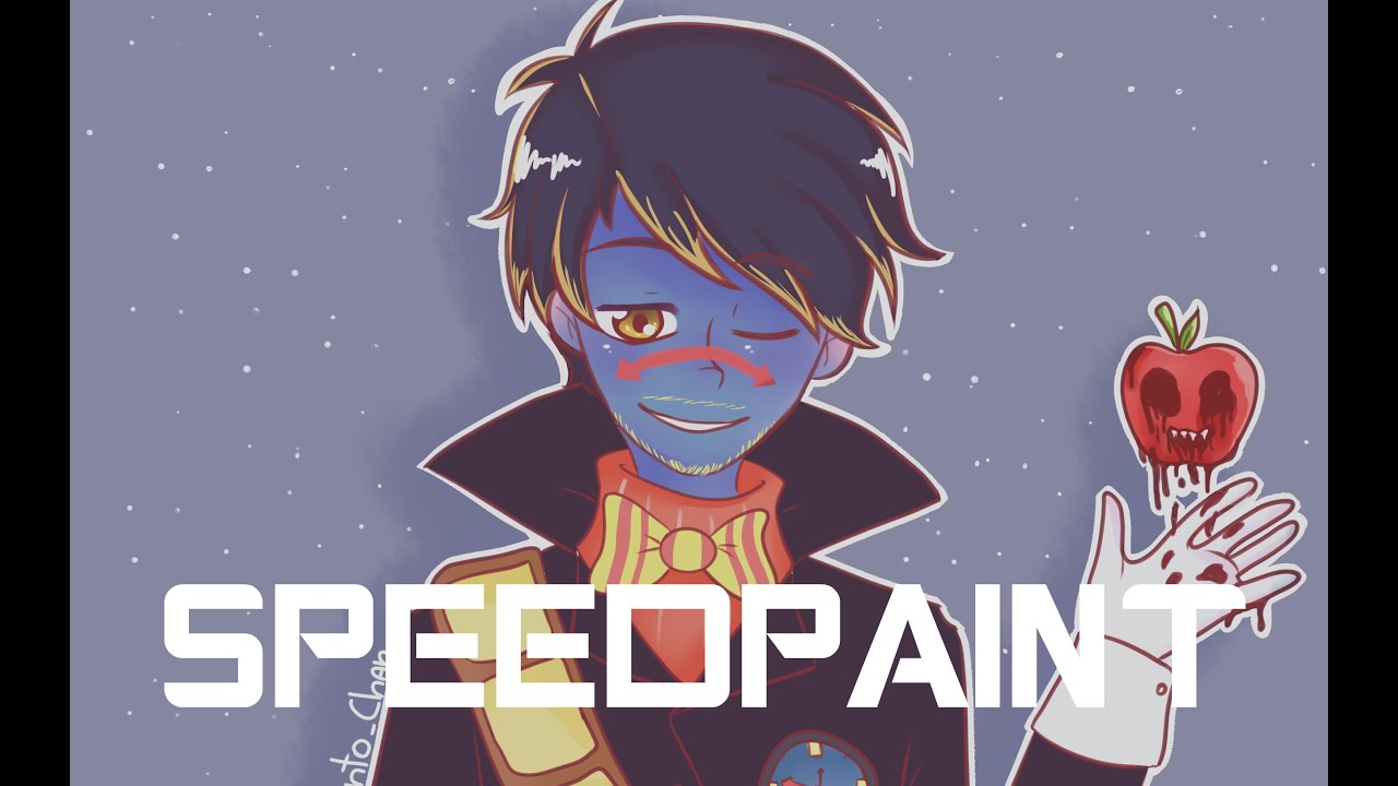 TonyTheClock Anime (DHMIS) - [SpeedPaint] ಠ_ಠ - YouTube