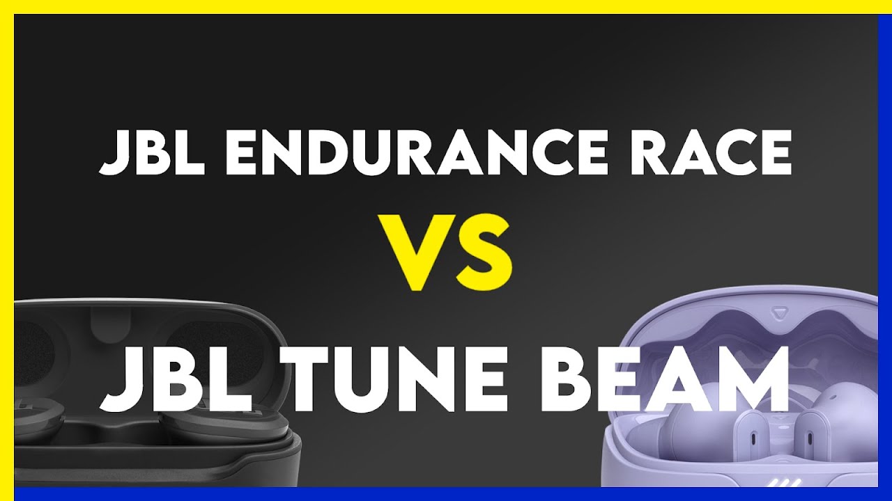 JBL Endurance Race vs JBL Tune Beam Comparison - YouTube