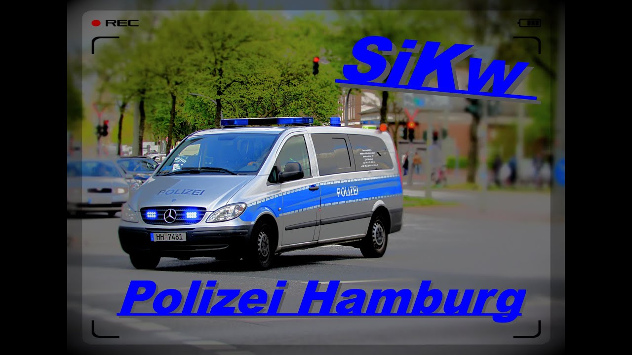 [Einsatzfahrt-Reeperbahn] SiKw Polizei Hamburg - YouTube